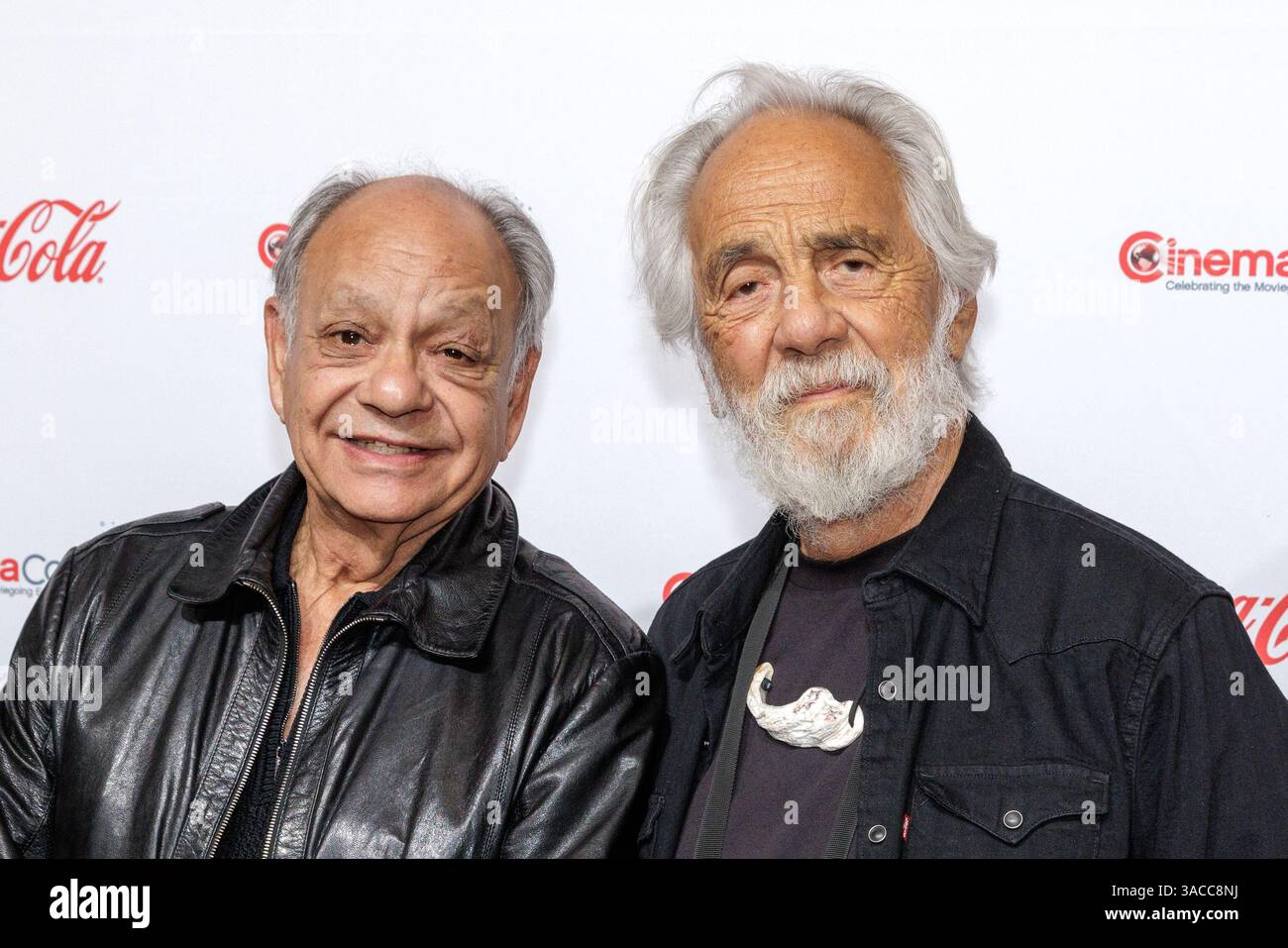 Las Vegas, USA. 03rd Apr, 2025. Cheech Marin (L) and Tommy Chong attend ...