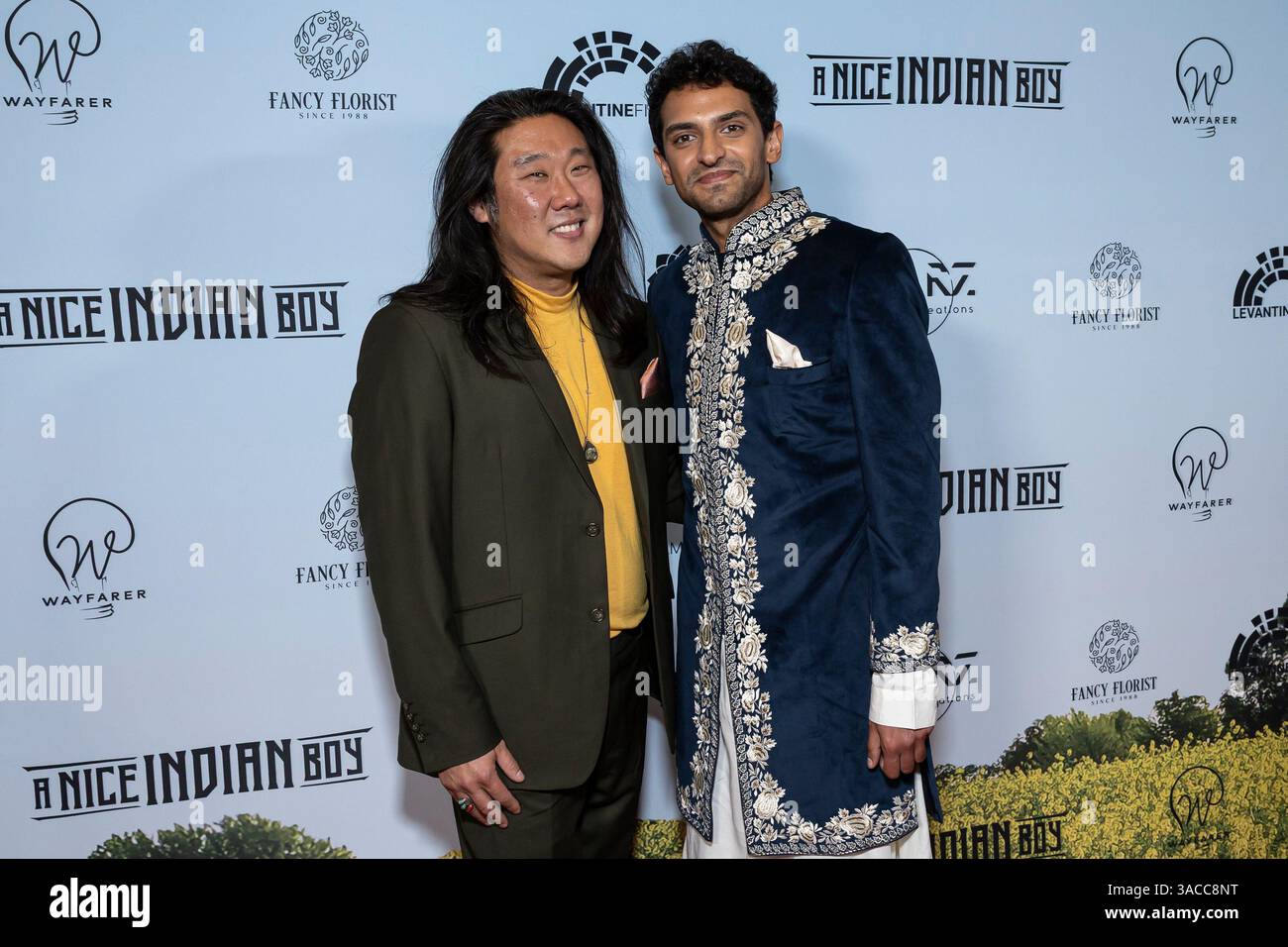Los Angeles, USA. 03rd Apr, 2025. Peter S. Kim and Karan Soni attend ...
