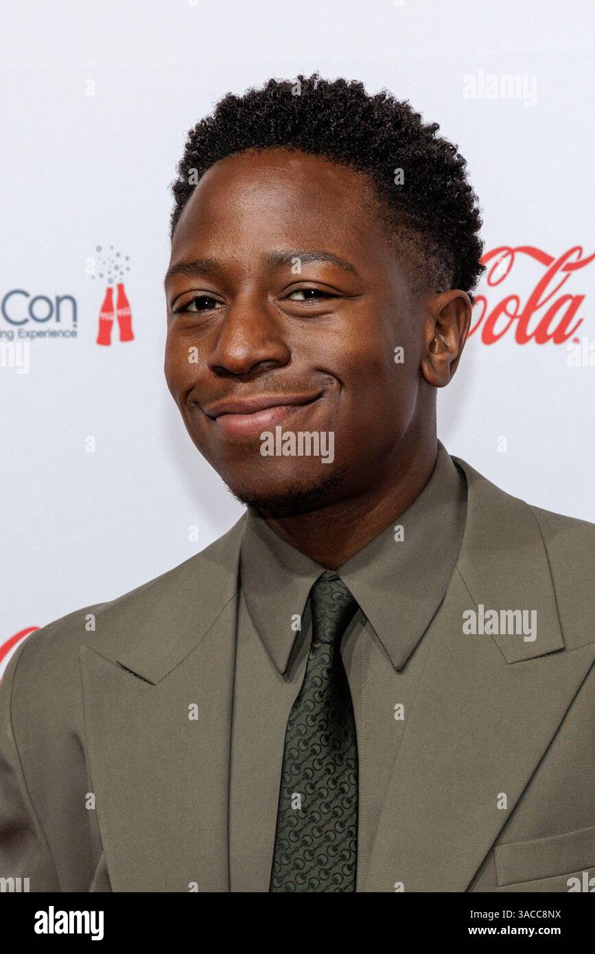 Las Vegas, USA. 03rd Apr, 2025. David Jonsson attends the CinemaCon Big ...