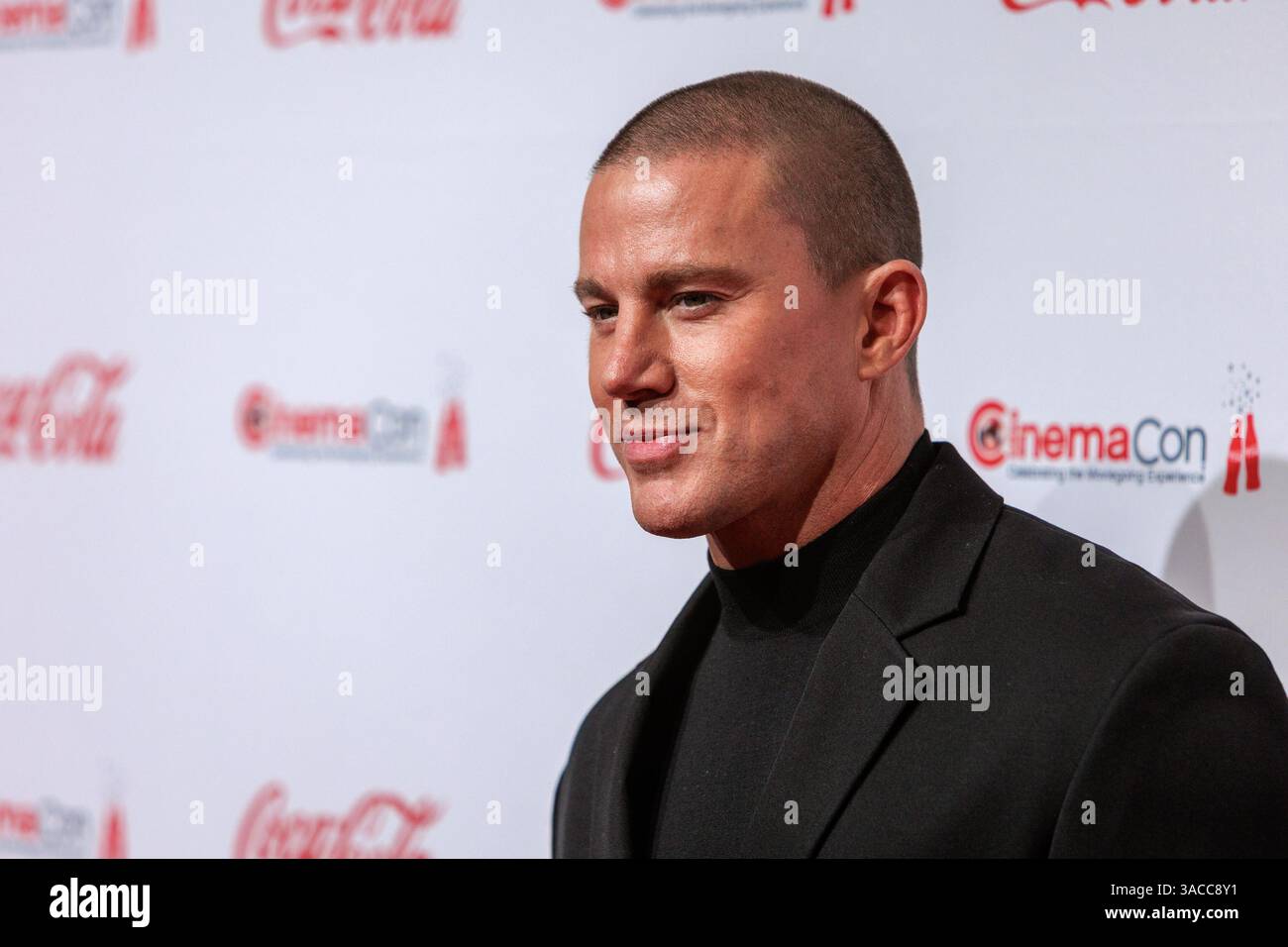 Las Vegas, USA. 03rd Apr, 2025. Channing Tatum attends the CinemaCon ...