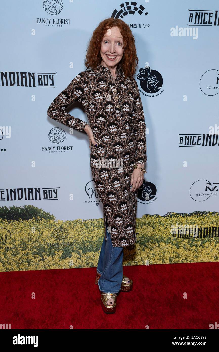 Los Angeles, USA. 03rd Apr, 2025. Darlene Hunt attends the arrivals of the LA Special Screening ...