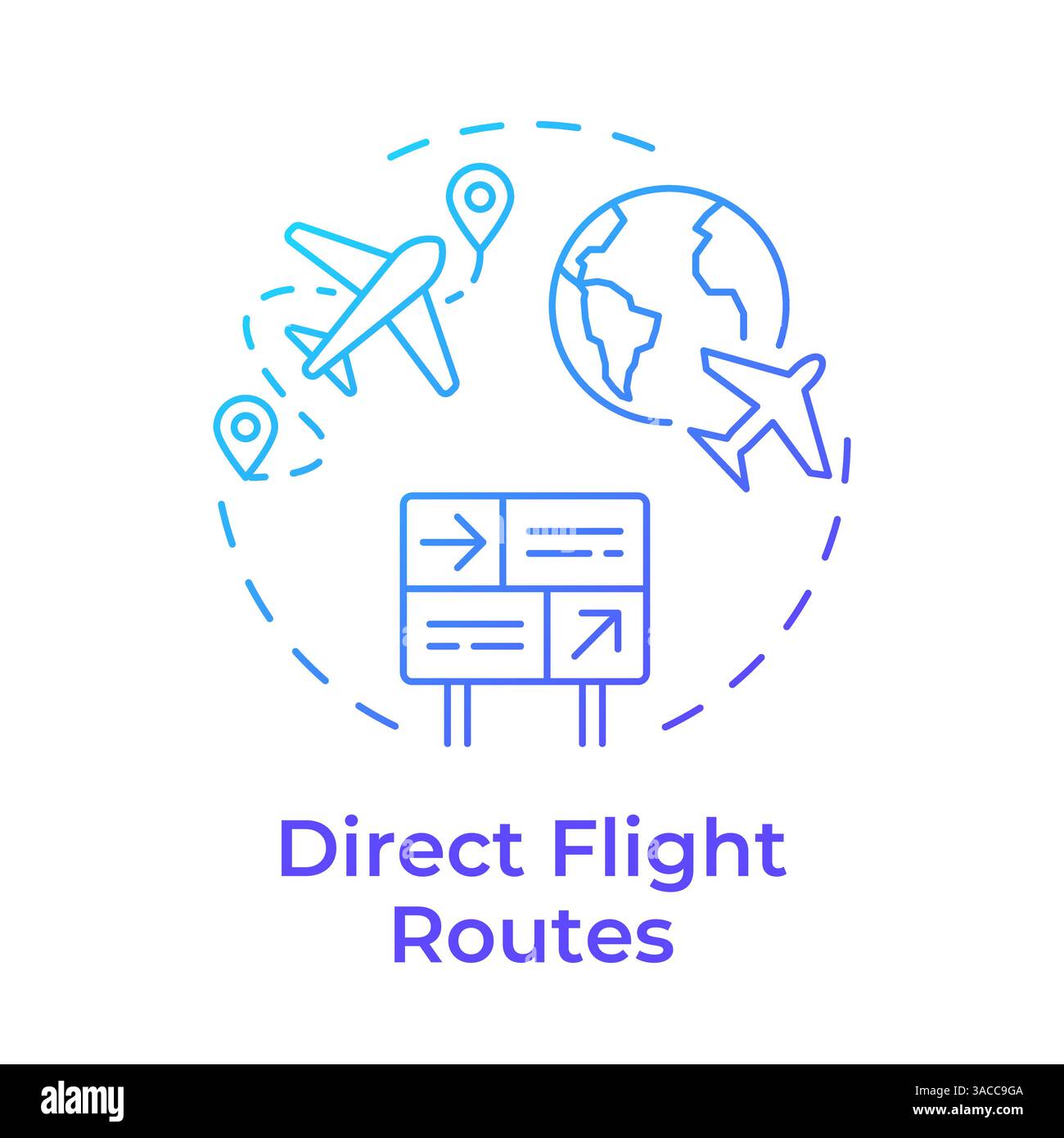 Direct routes hi-res stock photography and images - Alamy