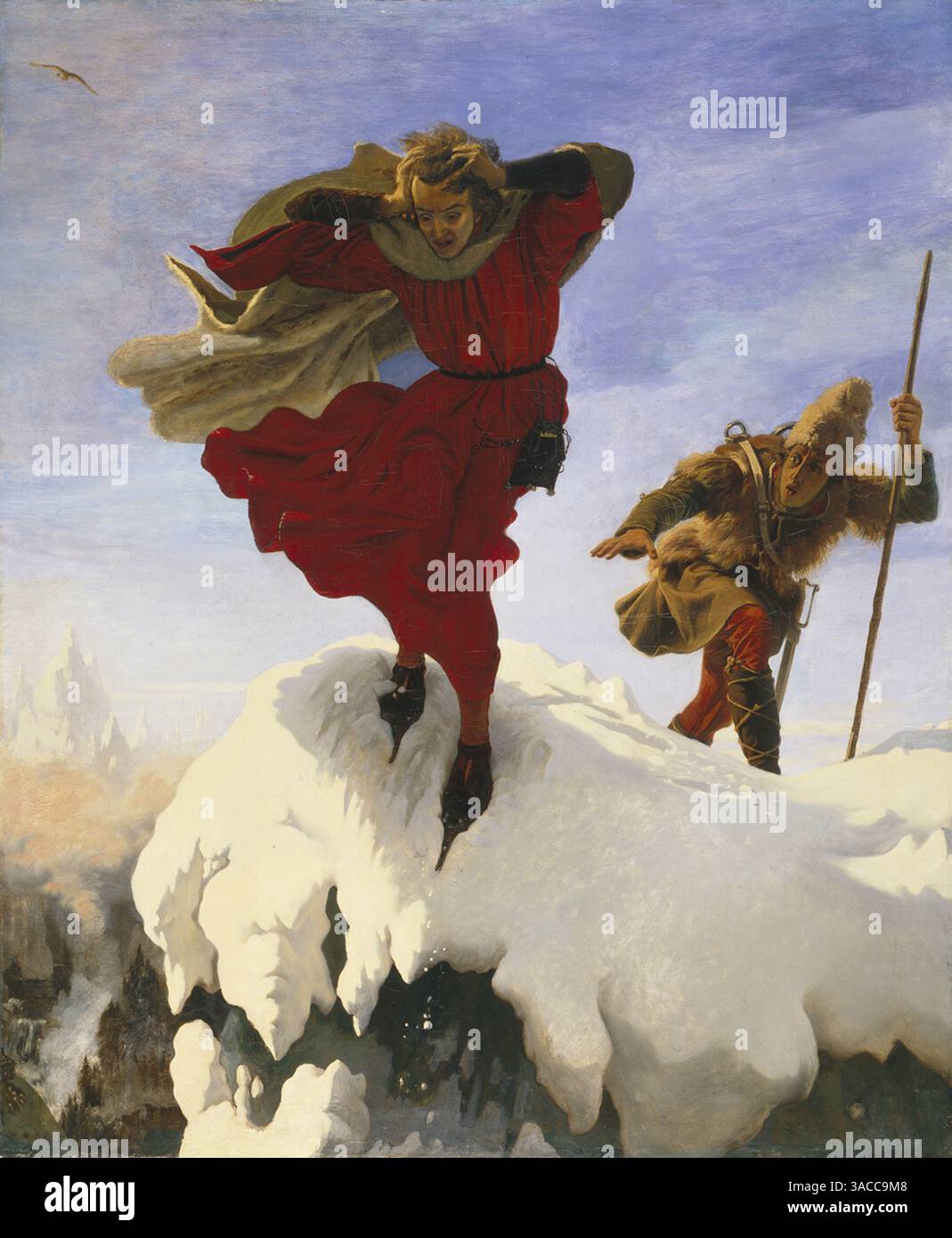 Manfred on the Jungfrau is an 1842 oil-on-canvas painting by the ...