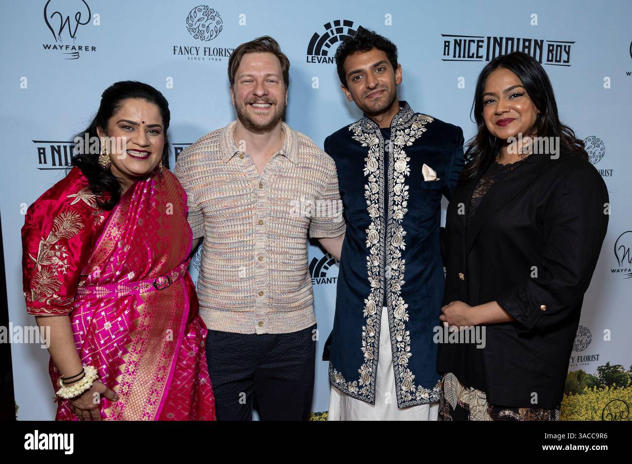 Zarna Garg, Eric Randall, Karan Soni and Raashi Kulkarni attend the ...
