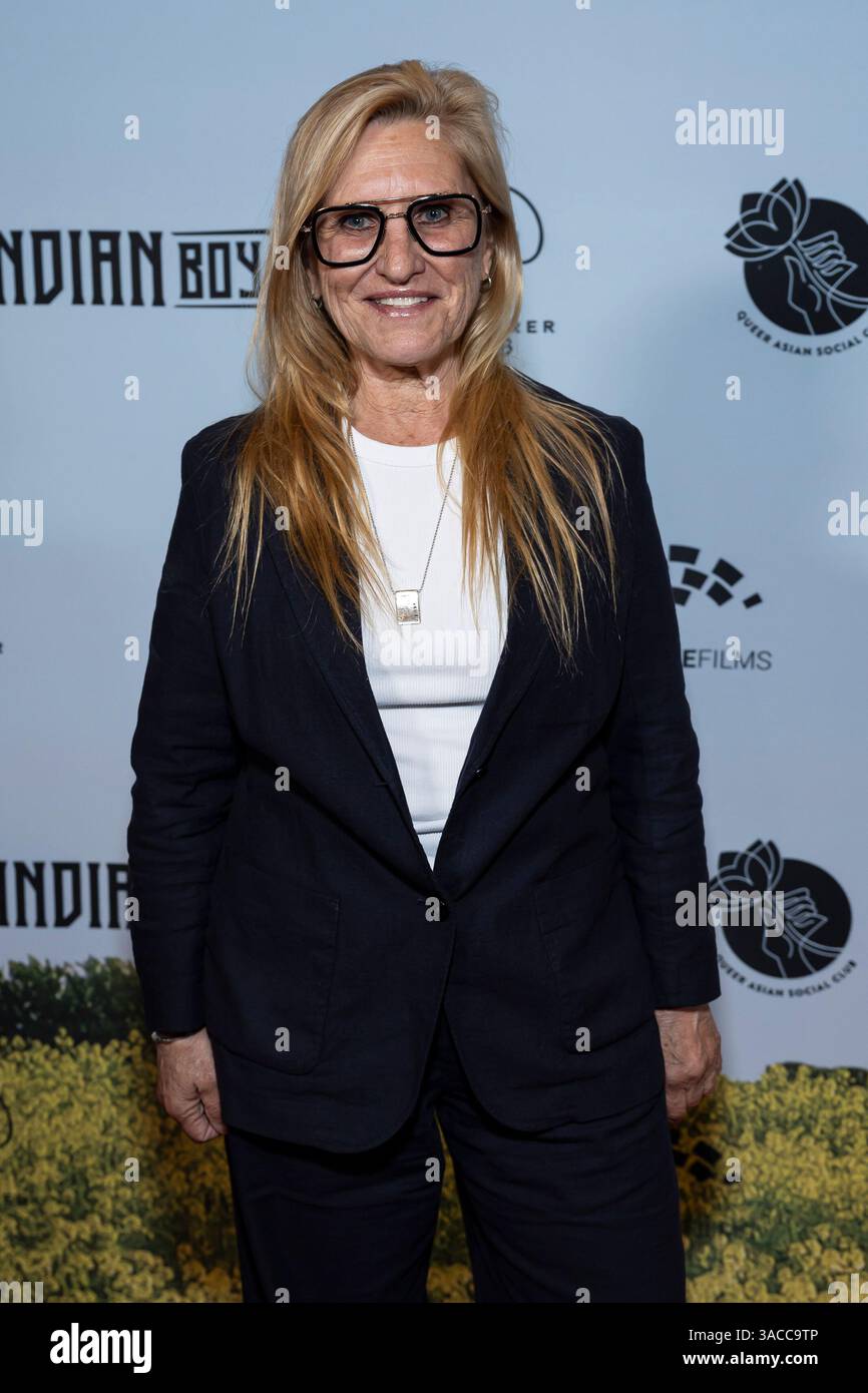 Los Angeles, USA. 03rd Apr, 2025. Amy Vincent attends the arrivals of ...