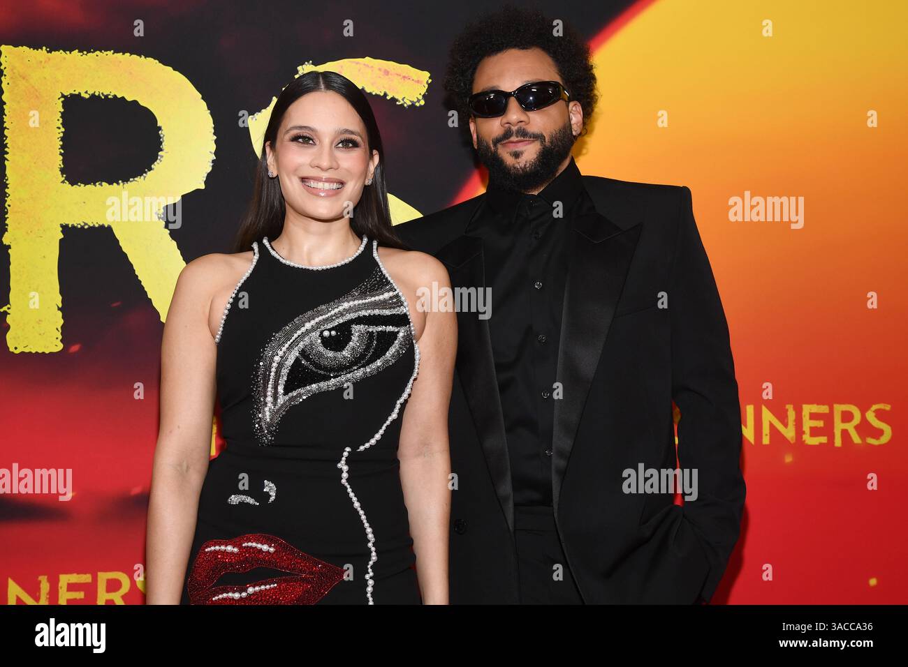 (L-R) Clarice Alves and Marcelo Vieira attend the Warner Bros. Pictures ...