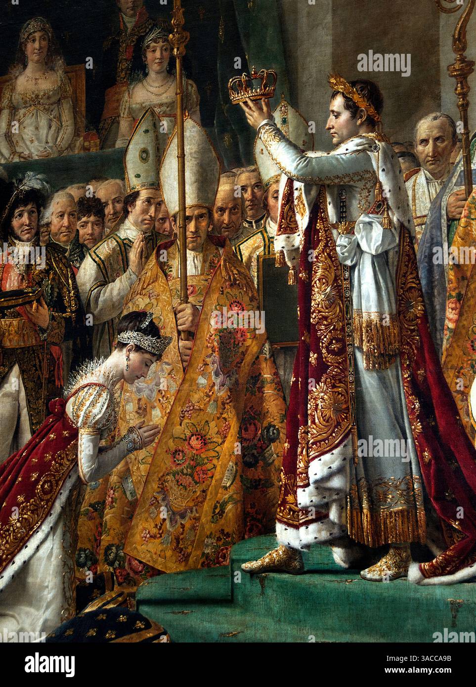 The Coronation - Consecration Emperor Napoleon Bonaparte and Josephine ...