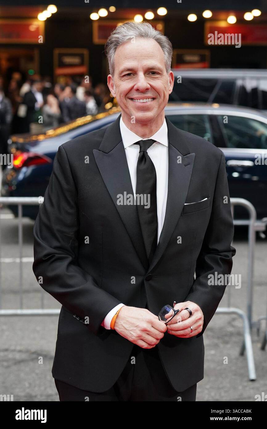 Jake Tapper in attendance for GOOD NIGHT, AND GOOD LUCK Opening Night ...
