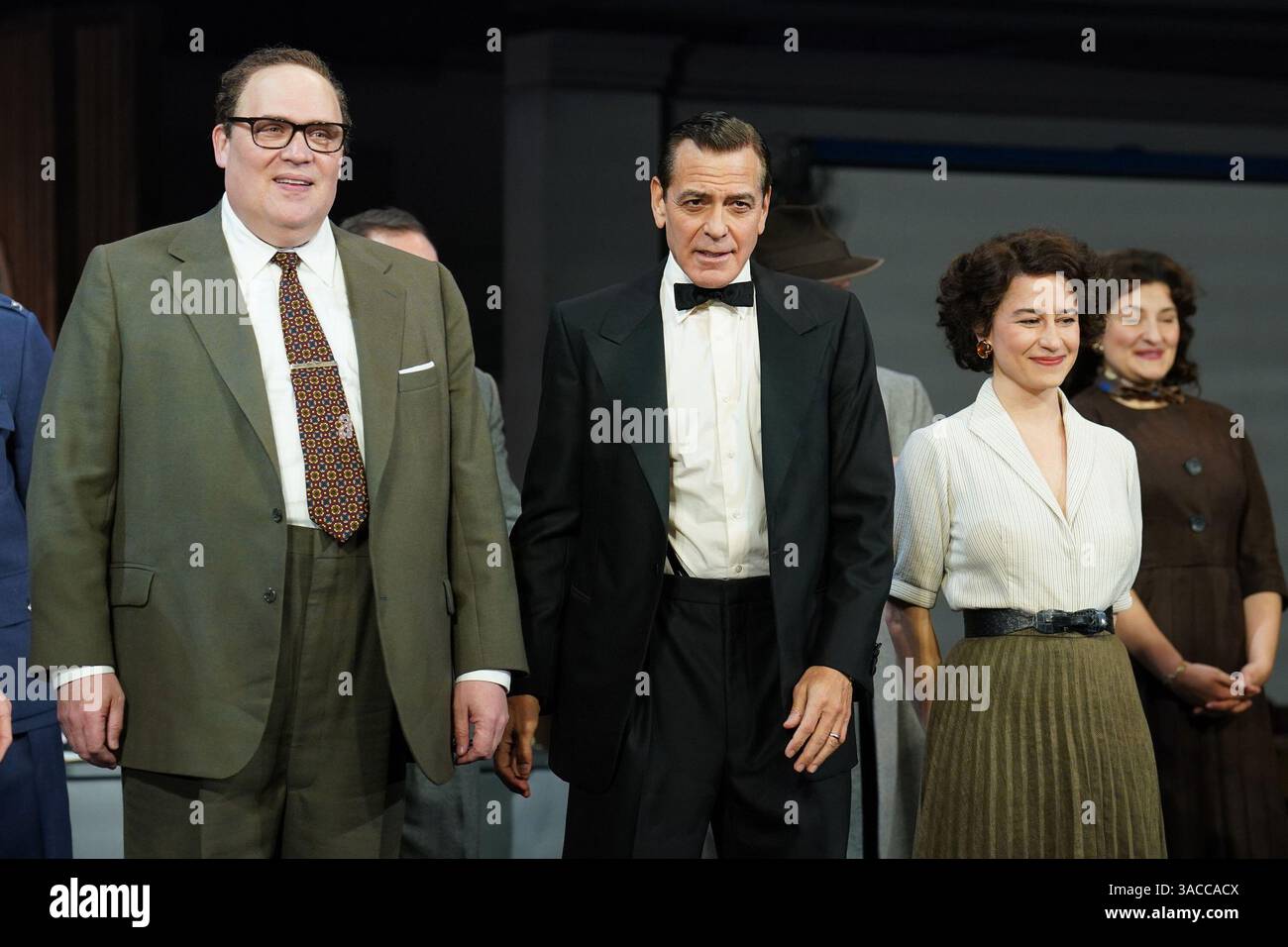 Ny. 03rd Apr, 2025. Glenn Fleshler, George Clooney, Ilana Glazer in ...