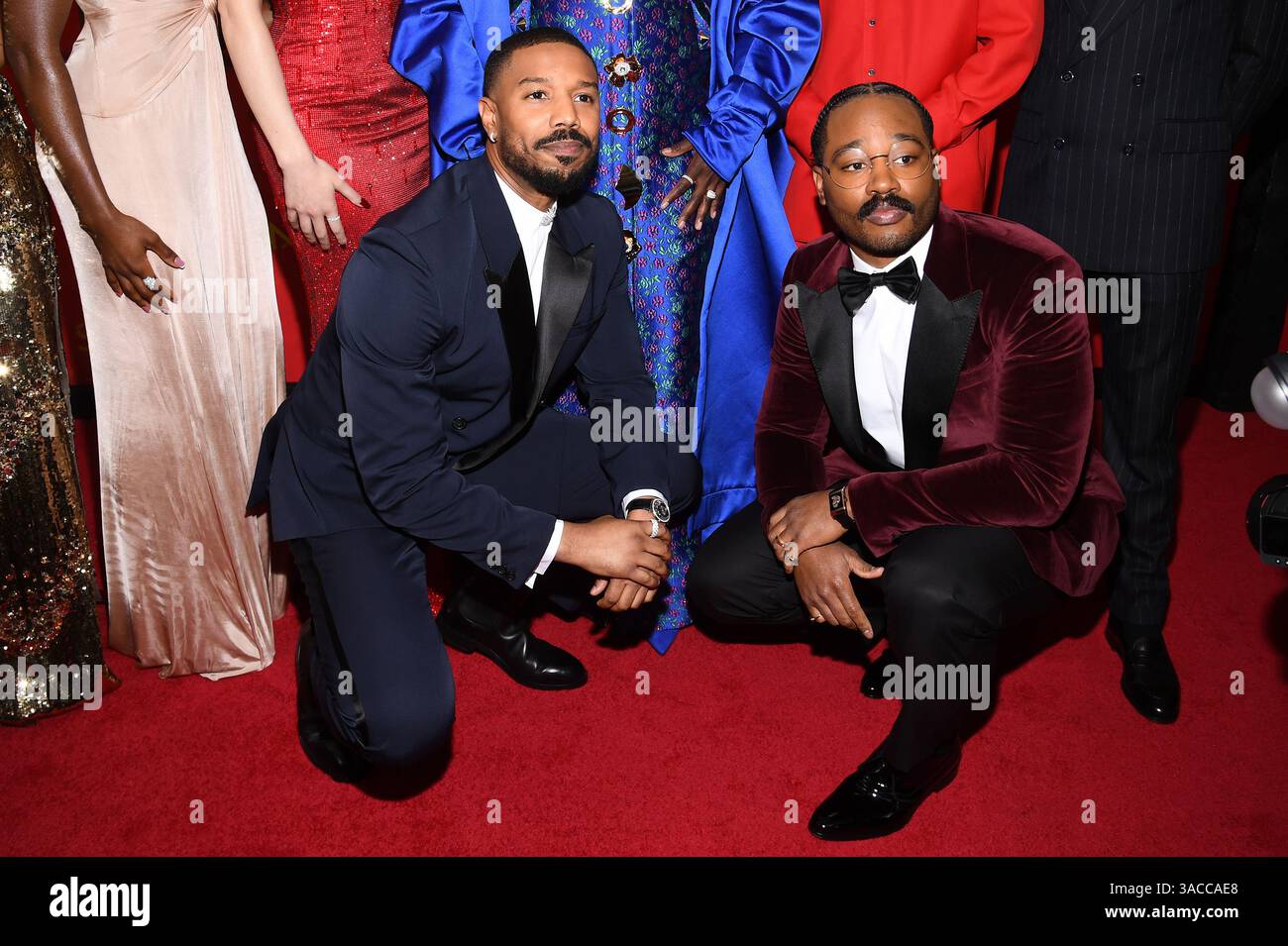 (L-R) Li Jun Li, Jayme Lawson, Hailee Steinfeld, Delroy Lindo, Michael ...