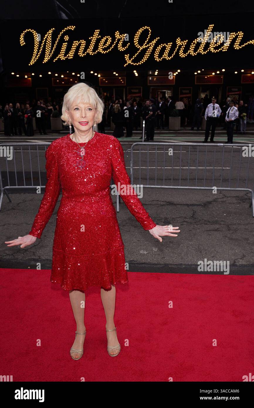 Ny. 03rd Apr, 2025. Lesley Stahl in attendance for GOOD NIGHT, AND GOOD ...