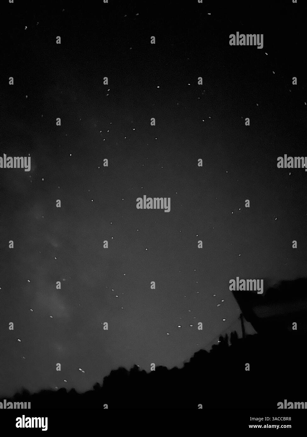 A breathtaking view of the starry night sky, capturing the vastness of ...