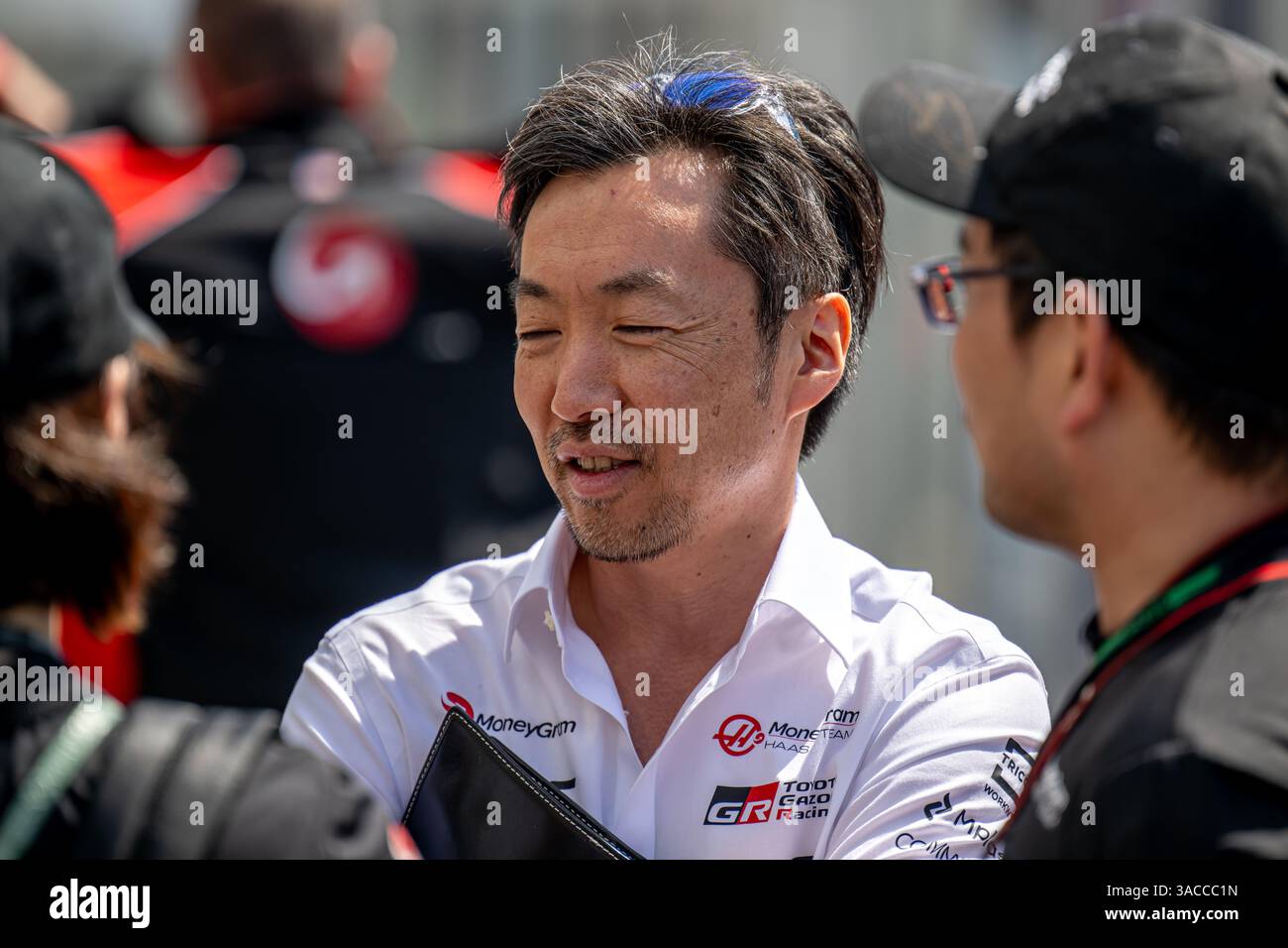 SUZUKA INTERNATIONAL RACING COURSE, JAPAN - APRIL 03: Ayao Komatsu ...