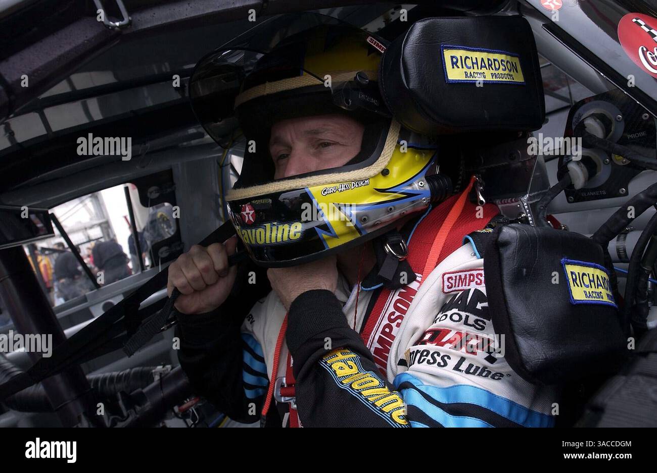 Ricky Rudd (USA) Robert Yates Racing qualified in 37th position..MBNA ...