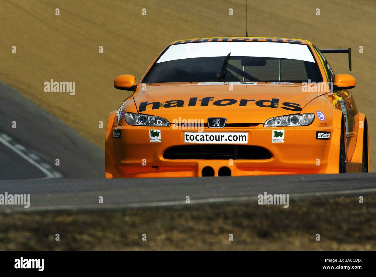 Dan Eaves (GBR) Team Halfords Peugeot 406 Coupe during testing..British ...