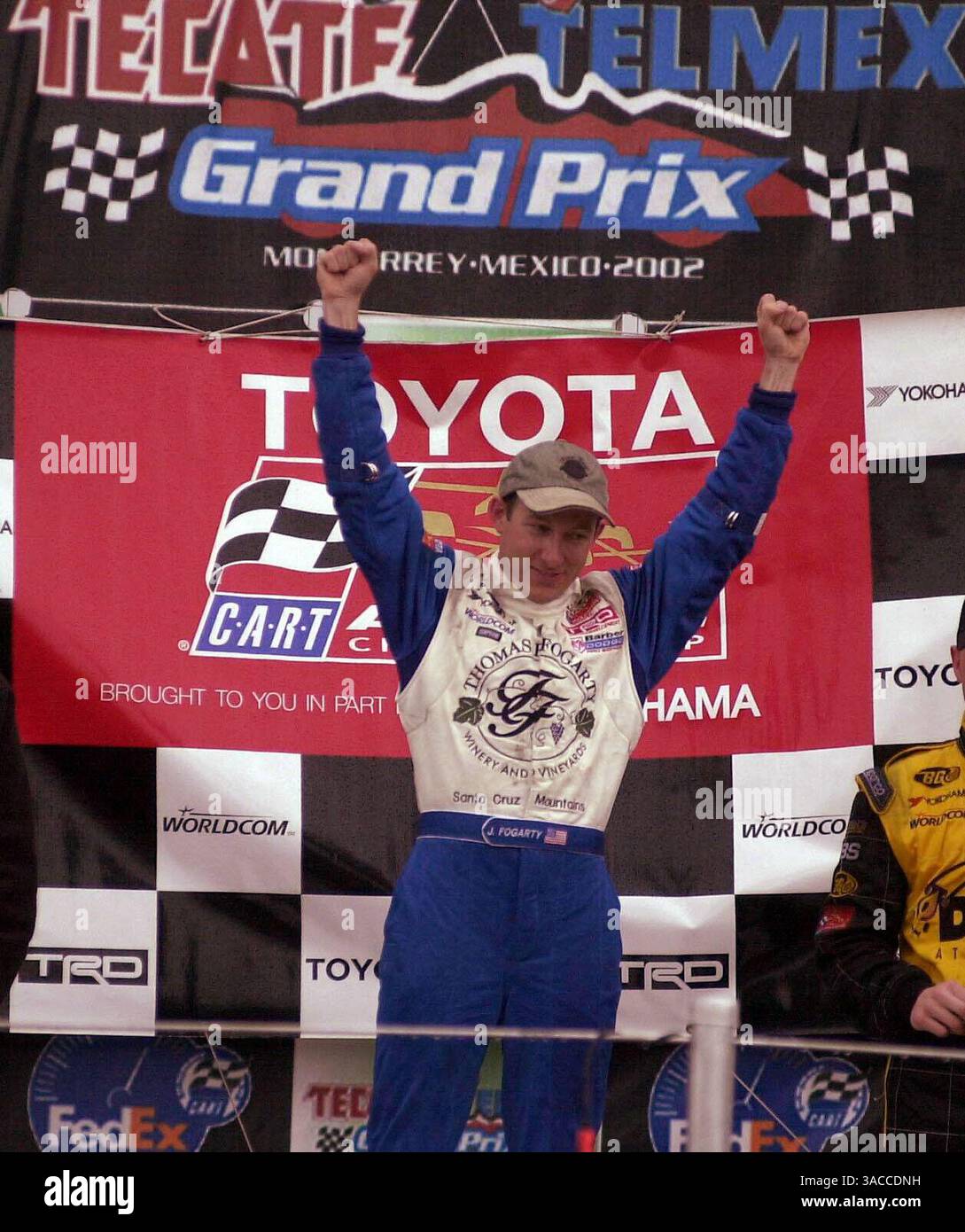 Rookie Jon Fogarty (USA) Dorricott Racing celebrates his victory on the ...