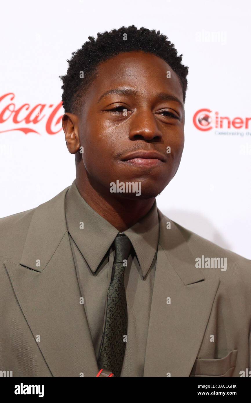 Nv. 03rd Apr, 2025. David Jonsson at arrivals for CinemaCon Big Screen ...