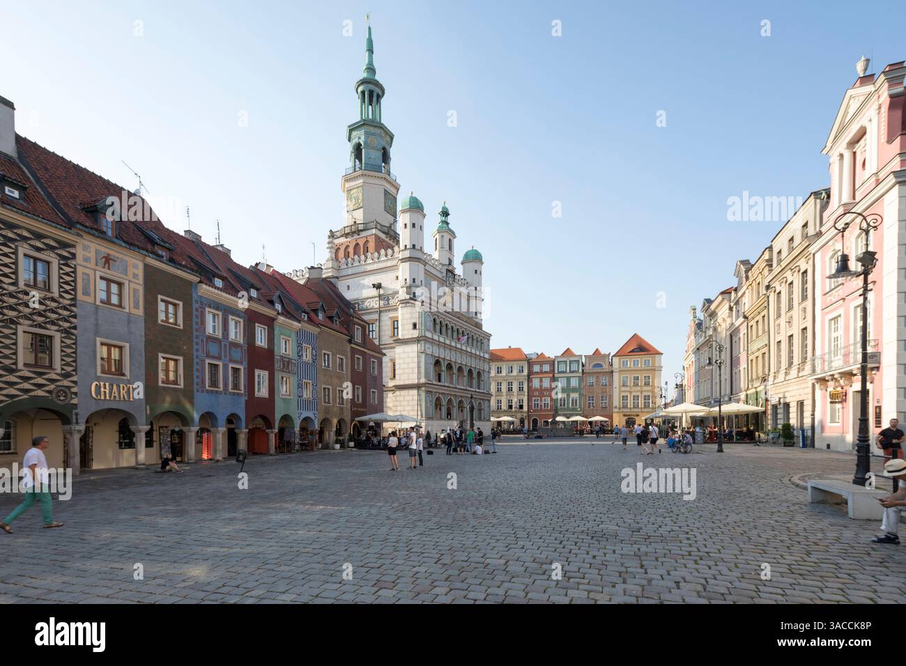 The Old Market Square, in Poznan, Poland Stock Photo - Alamy