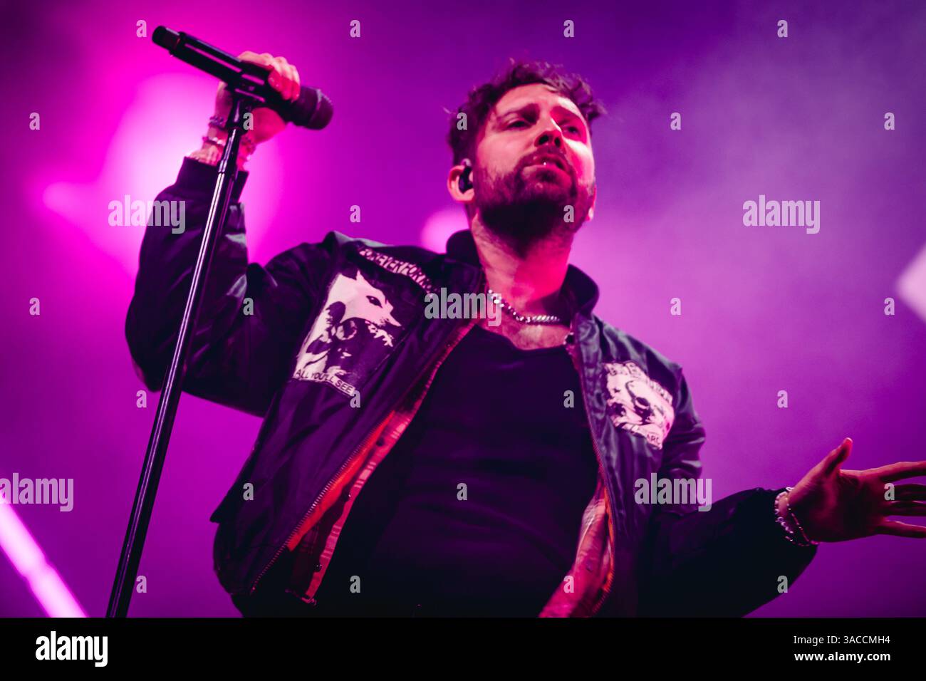 Josh Franceschi of You Me At Six performs at OVO Wembley Arena on 3rd ...