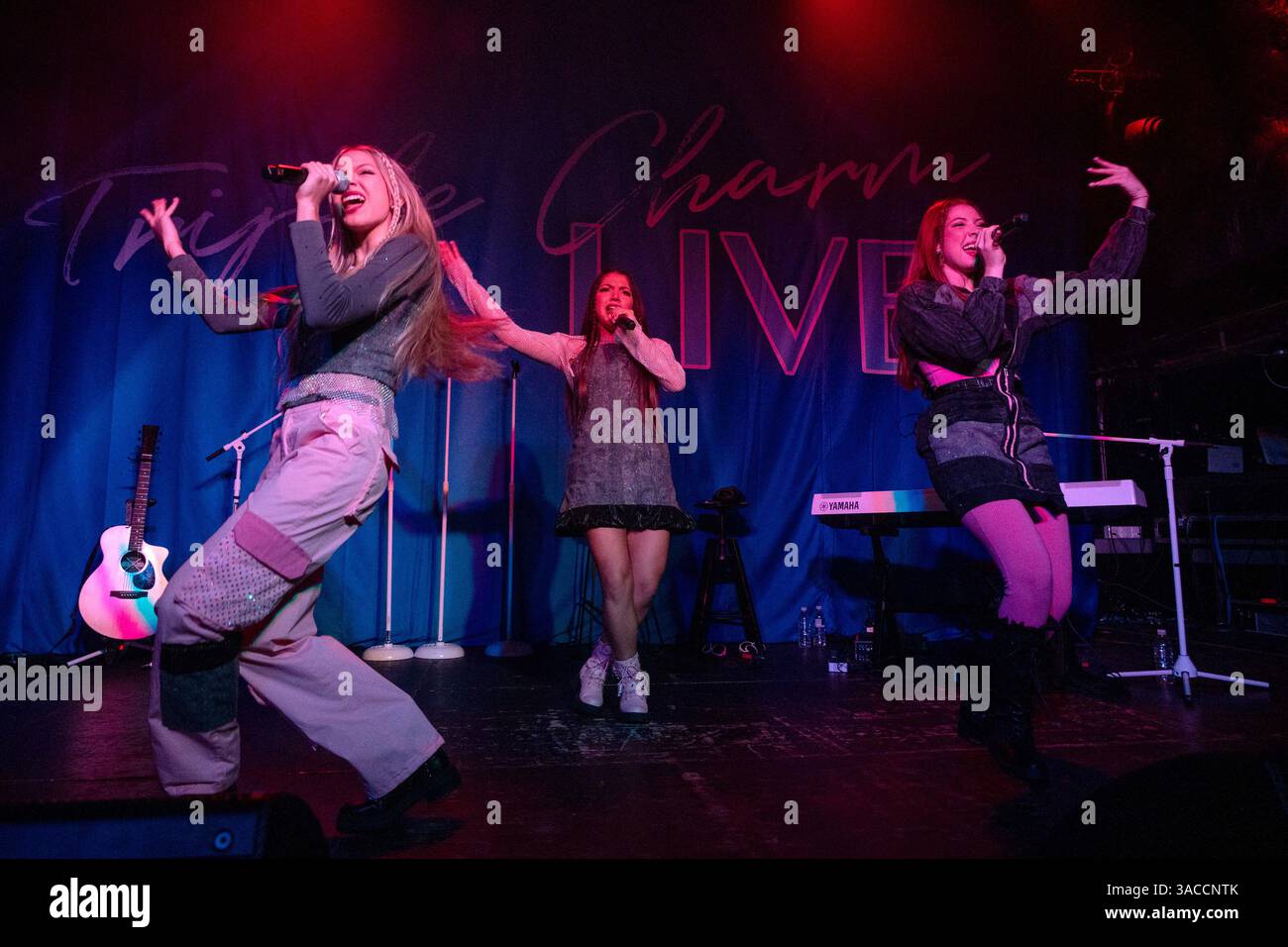 Triple Charm on stage as they kick off “Triple Charm Live - World Tour ...