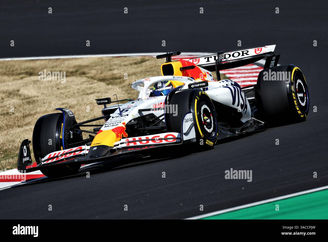 Suzuka, Japan. 04th Apr, 2025. Isack Hadjar (FRA) Racing Bulls VCARB 02 ...