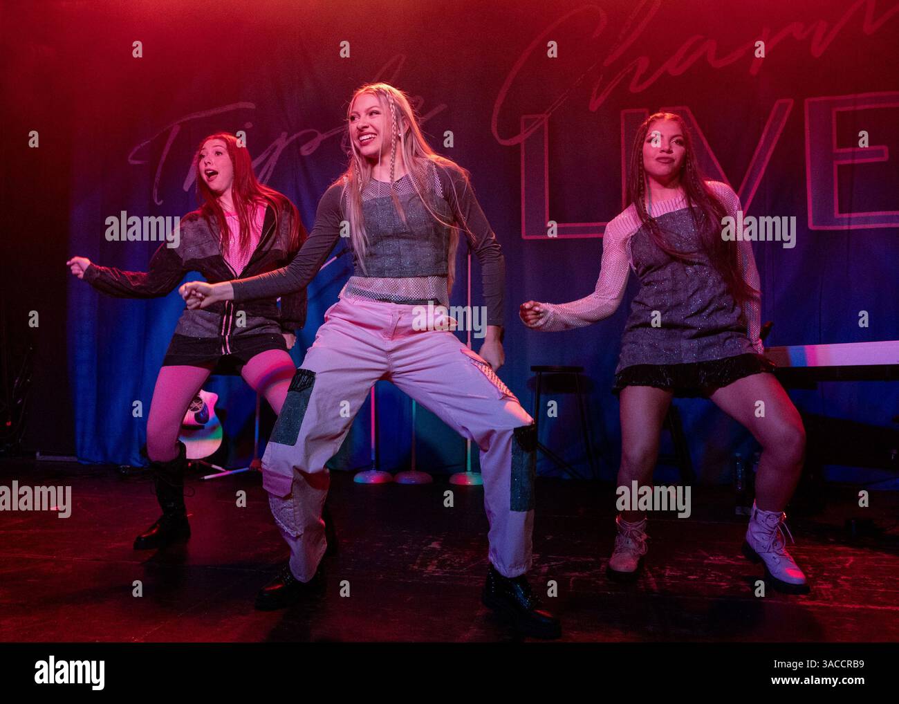 Triple Charm on stage as they kick off “Triple Charm Live - World Tour ...