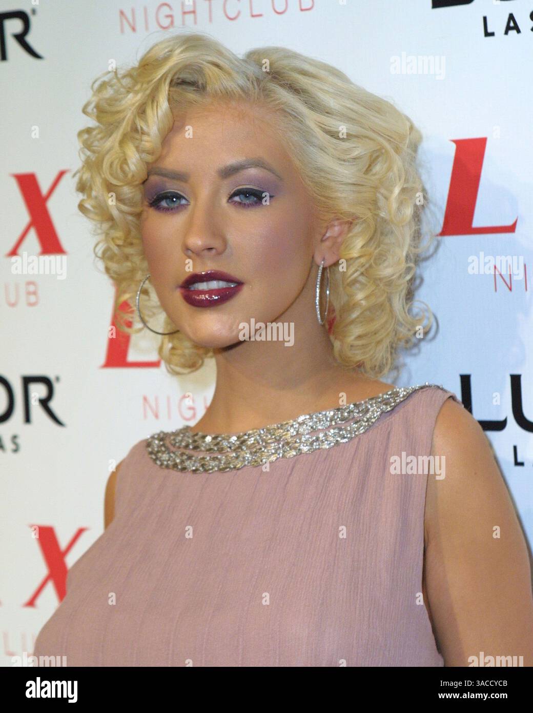 Sep 08, 2007; Las Vegas, Nevada, USA; Singer CHRISTINA AGUILERA at LAX ...