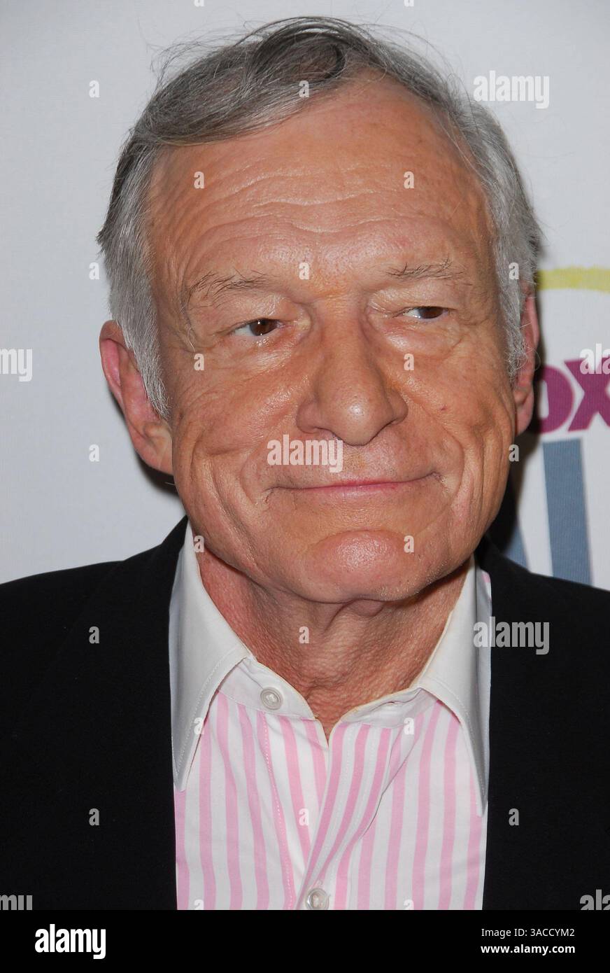 Oct 02, 2007; Hollywood, California, USA; Playboy Mogul HUGH HEFNER at ...