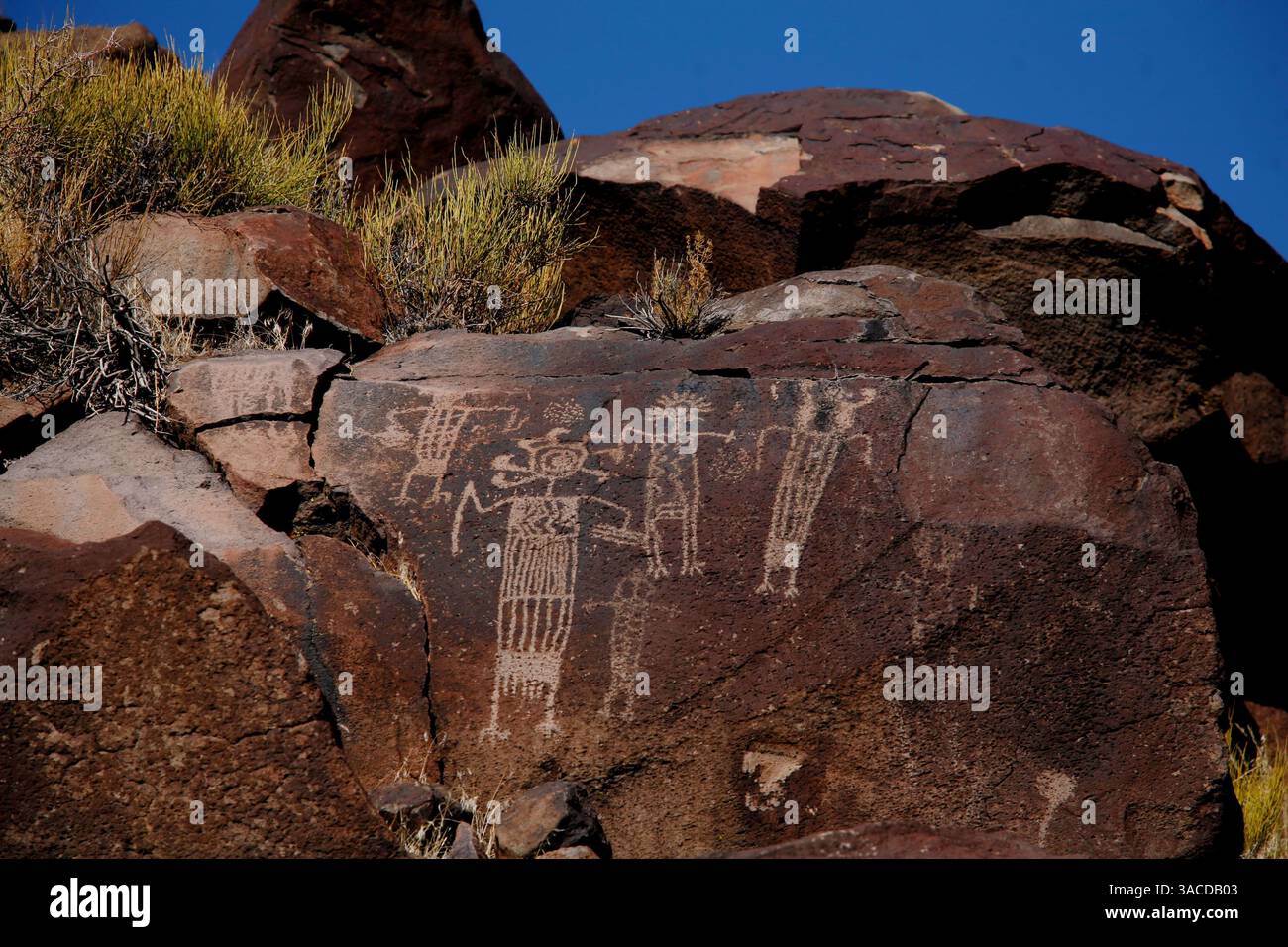 SECOND Ancient petroglyphs located at Naval Air Weapons Station China ...