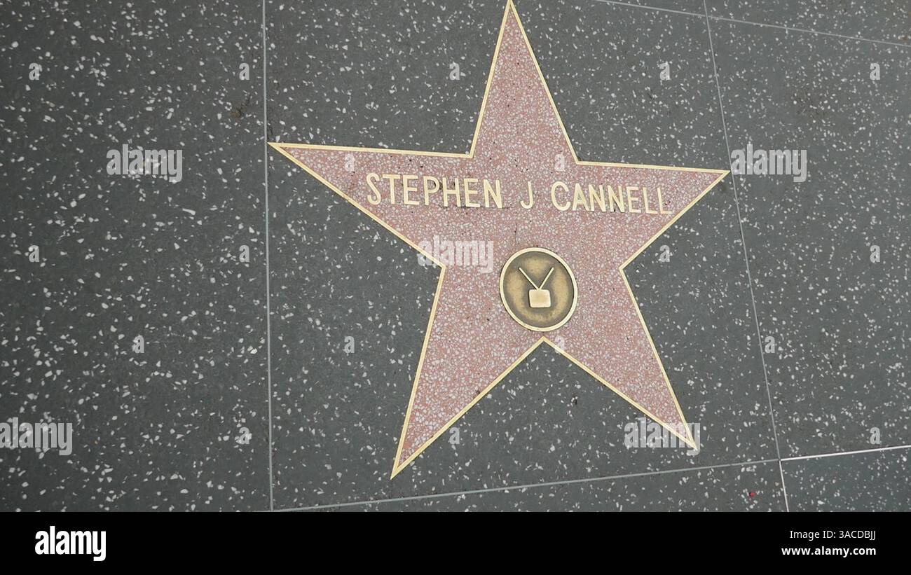 Hollywood, California, USA 3rd April 2025 Producer Stephen J. Cannell ...
