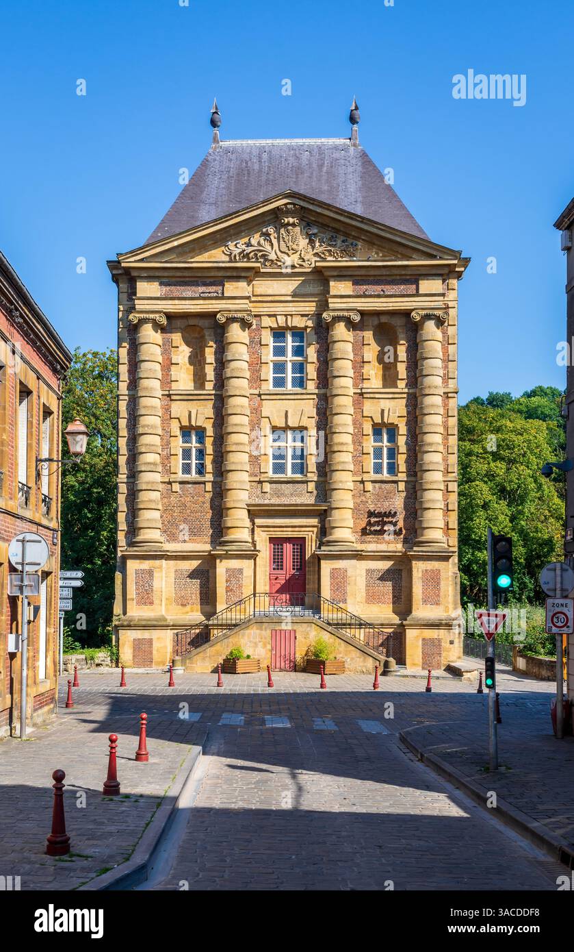 Front view of the Arthur Rimbaud museum in Charleville-Mézières, France ...