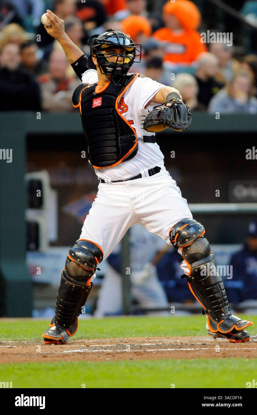 Apr 30, 2008 - Baltimore, Maryland, USA - RAMON HERNANDEZ #55, catcher ...