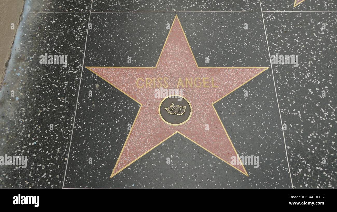 Hollywood, California, USA 3rd April 2025 Magician Criss Angel ...