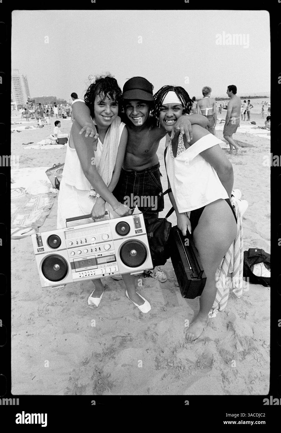 At boom box Black and White Stock Photos & Images - Alamy