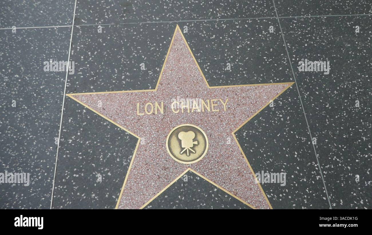 Hollywood, California, USA 3rd April 2025 Actor Lon Chaney Hollywood ...