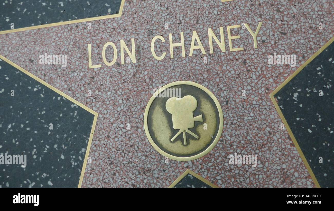 Hollywood, California, USA 3rd April 2025 Actor Lon Chaney Hollywood ...