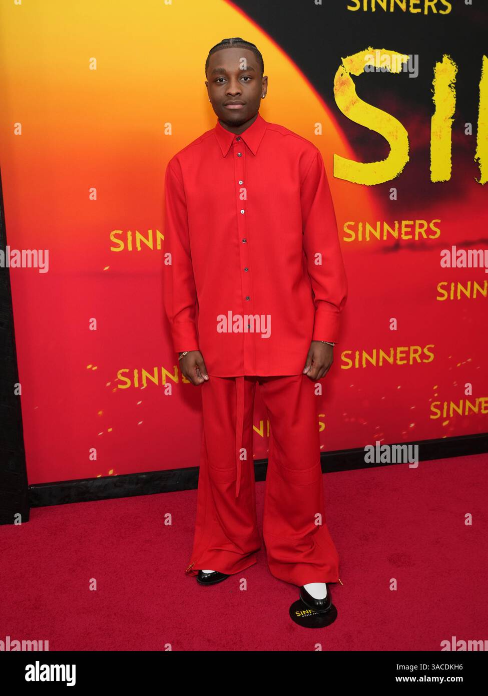 New York, United States. 03rd Apr, 2025. Miles Caton attends the ...