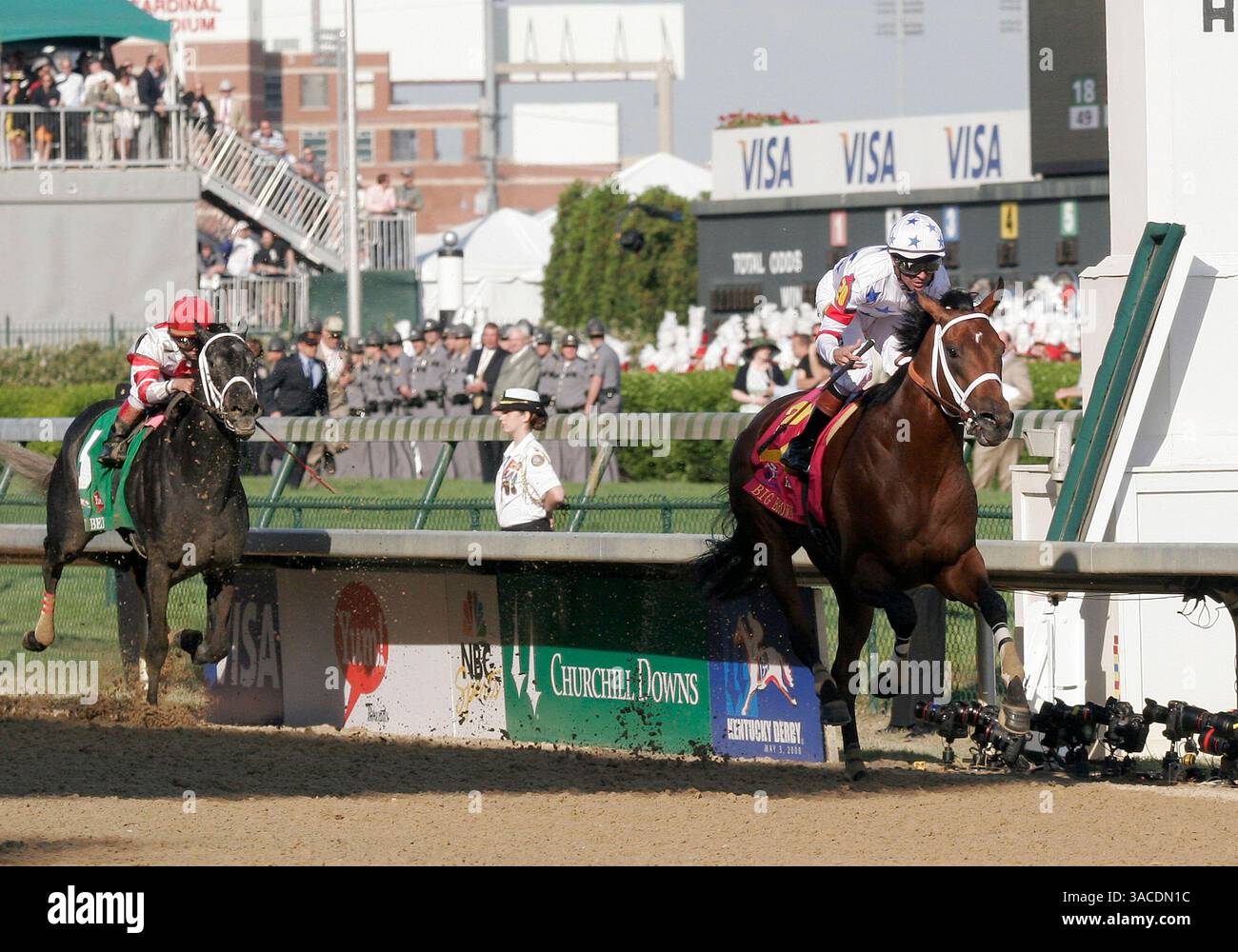 May 3, 2008- Louisville, KY, USA - The 134th running of the Kentucky ...