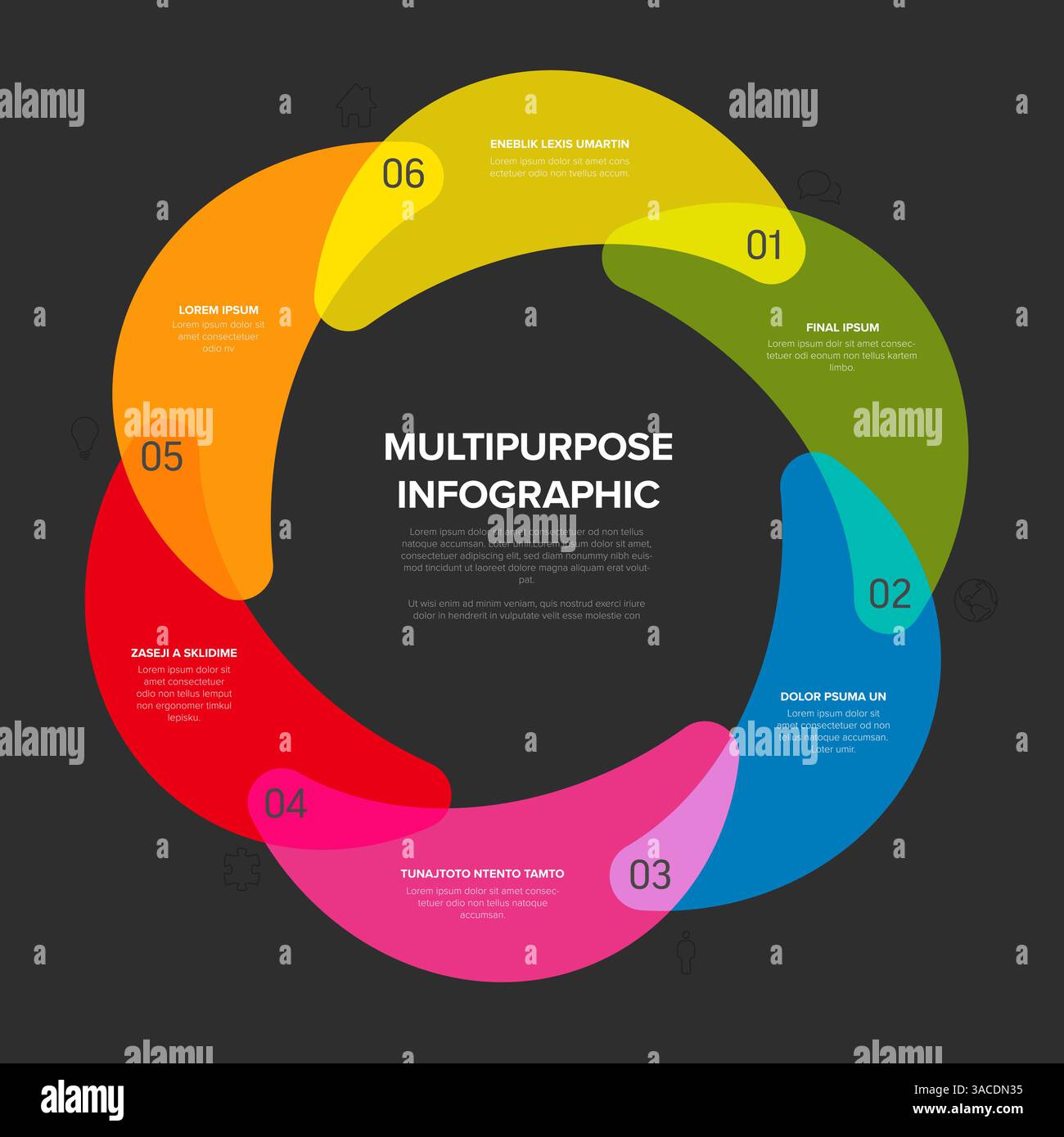 Infographic modular Stock Vector Images - Alamy
