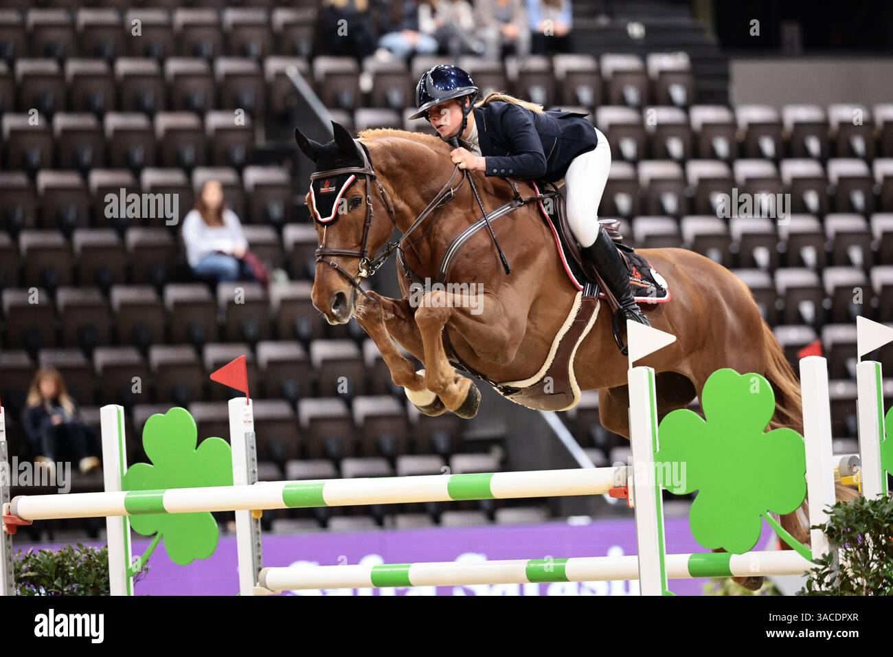Alice Laine of France with Emerald Sitte during the Prize of Swiss ...