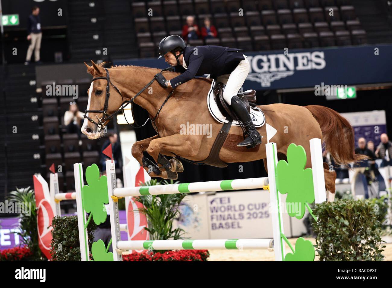 Alex Codina Leria of Spain with My Passion vd Donkhoeve during the Prize of Swiss Equestrian ...