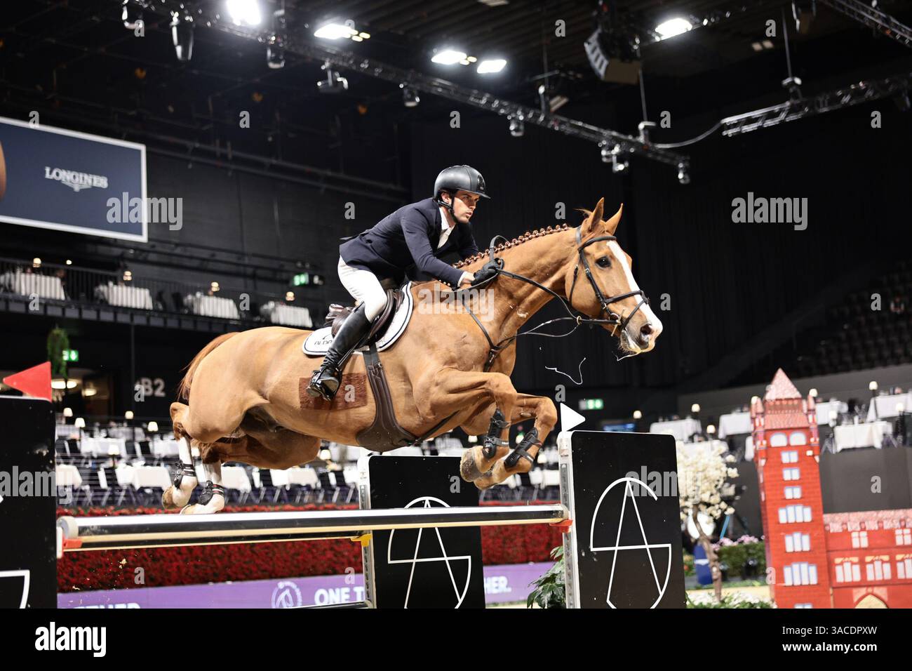 Alex Codina Leria of Spain with My Passion vd Donkhoeve during the Prize of Swiss Equestrian ...