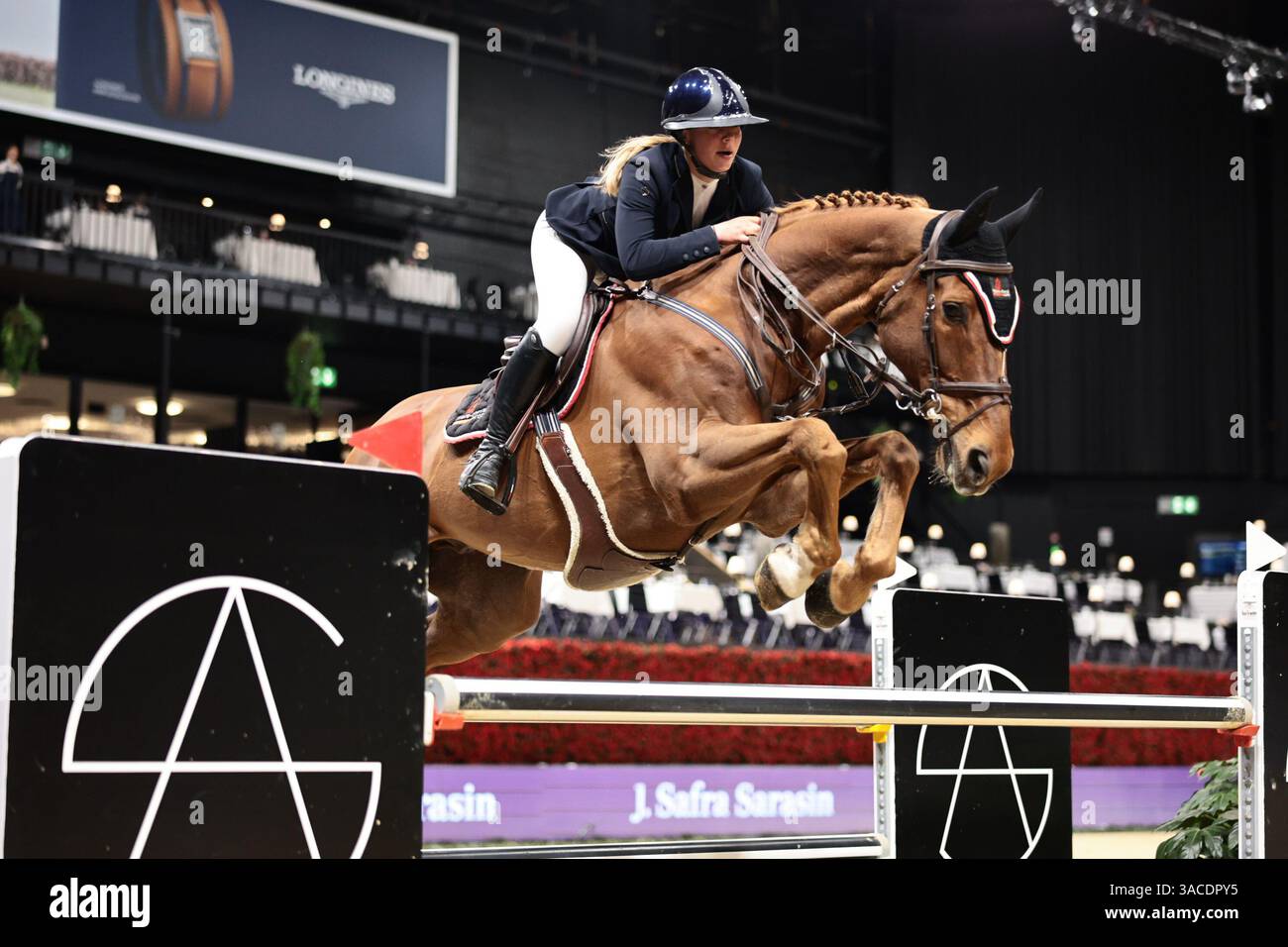 Alice Laine of France with Emerald Sitte during the Prize of Swiss ...