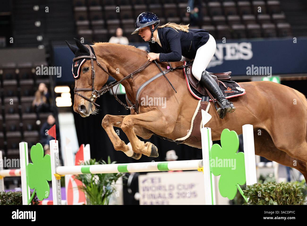 Alice Laine of France with Emerald Sitte during the Prize of Swiss ...