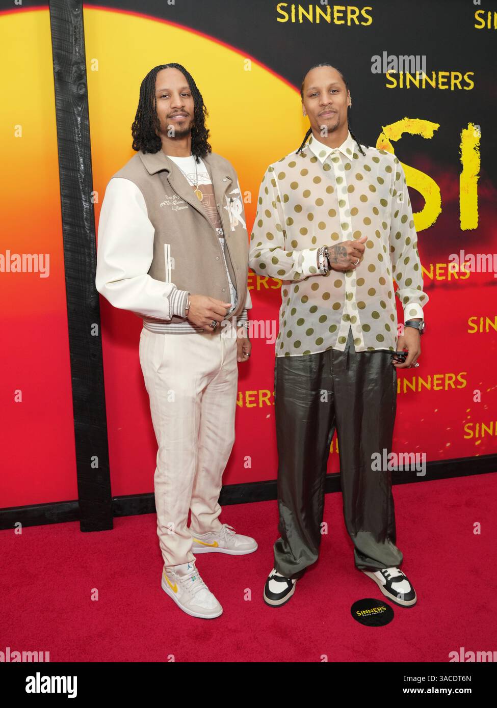 New York, United States. 03rd Apr, 2025. Larry Bourgeois and Laurent ...