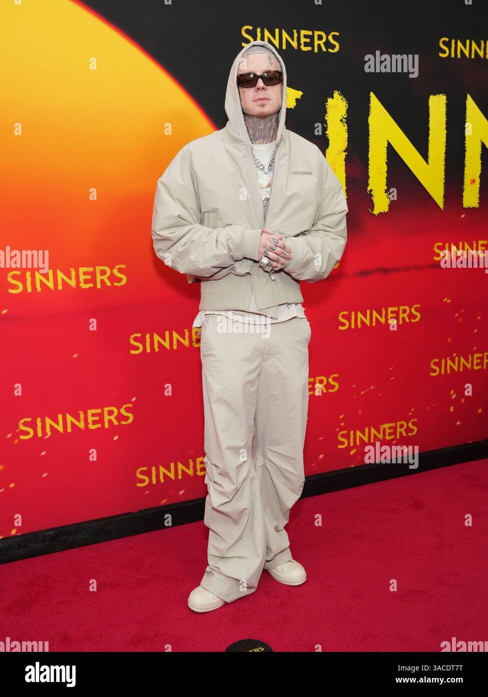 New York, United States. 03rd Apr, 2025. Millyz attends the ''Sinners ...
