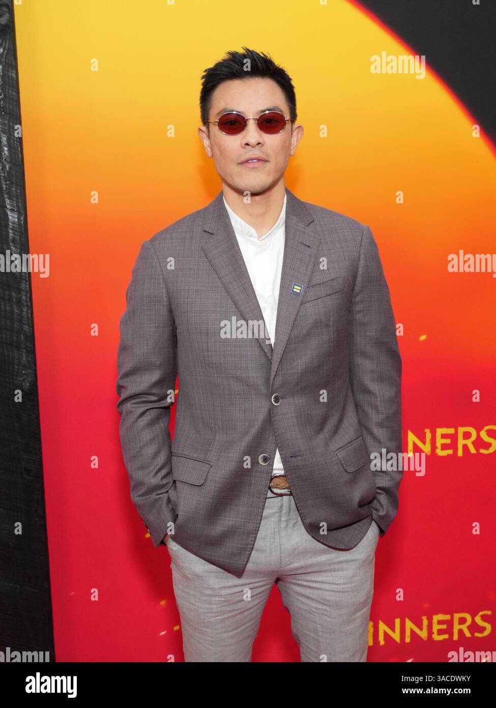 New York, United States. 03rd Apr, 2025. Thomas Pang attends the ...