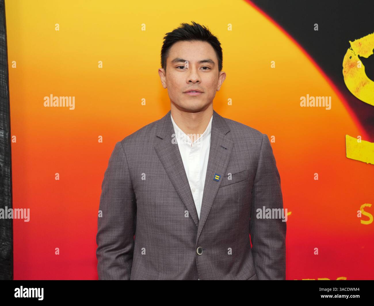 New York, United States. 03rd Apr, 2025. Thomas Pang attends the ...