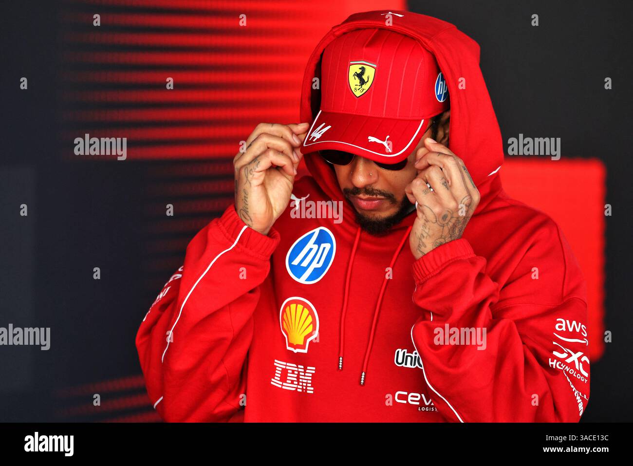 Suzuka, Japan. 04th Apr, 2025. Lewis Hamilton (GBR) Ferrari. 04.04.2025 ...