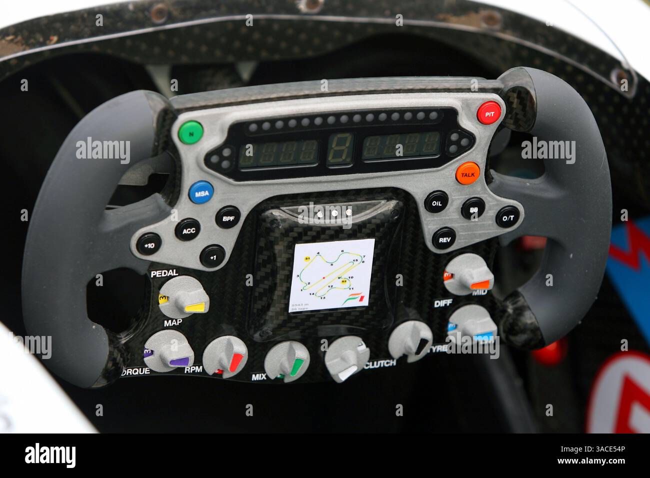 Force India F1 steering wheel...Malaysian Grand Prix, Rd 2 ...